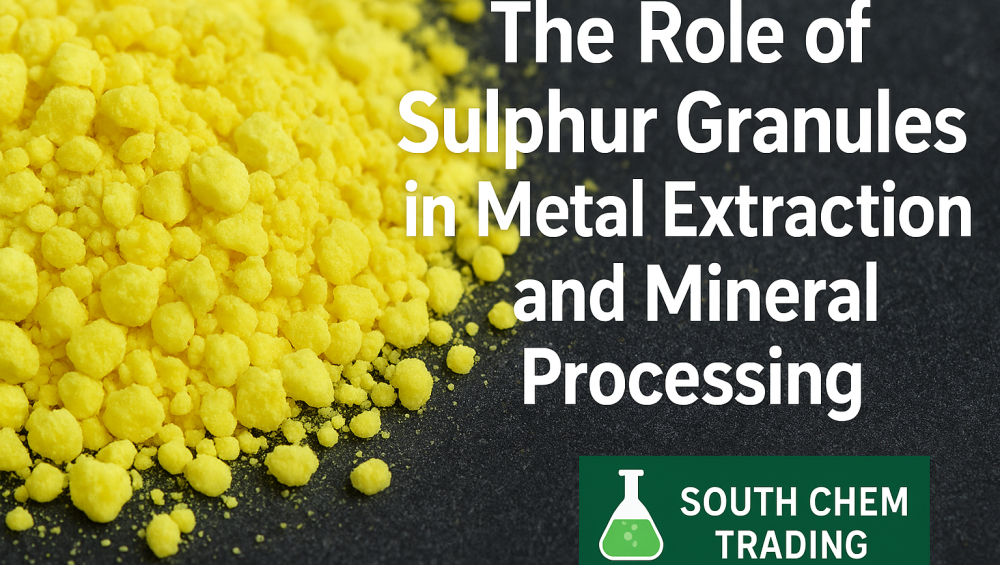 The Role of Sulphur Granules in Metal Extraction