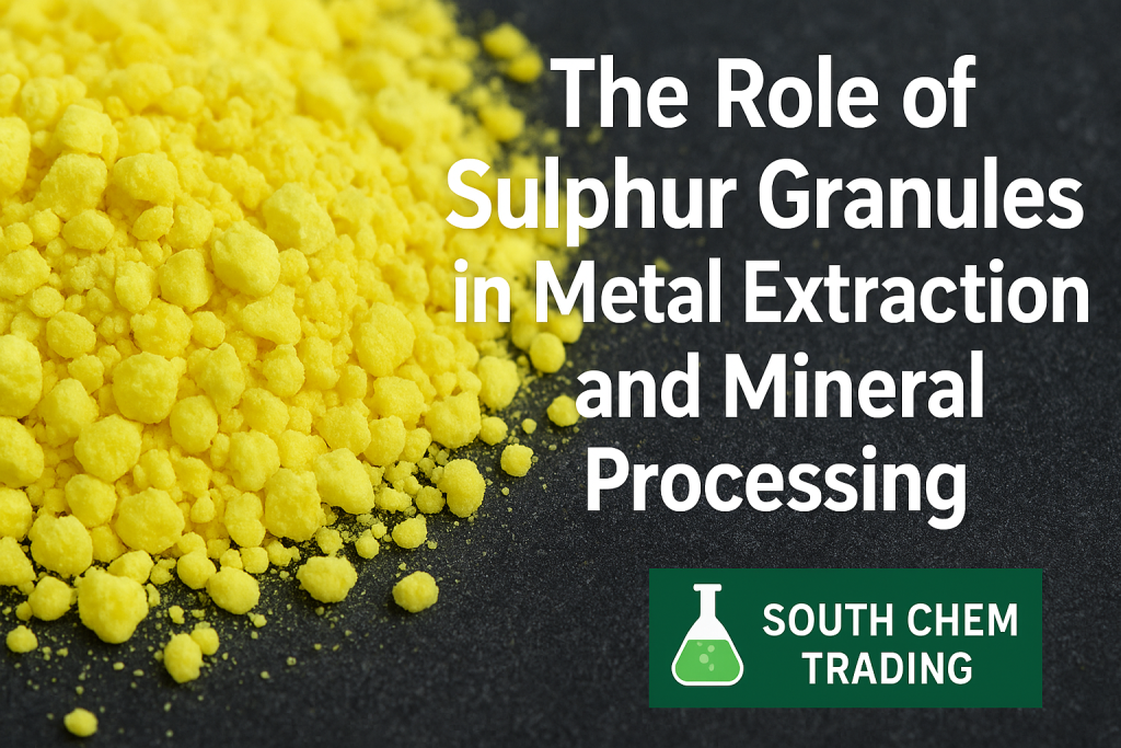 The Role of Sulphur Granules in Metal Extraction